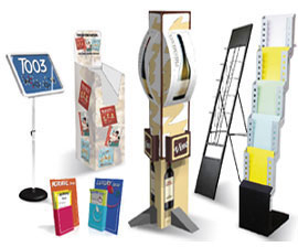 Portadepliant | Espositori riviste | Porta Catolghi